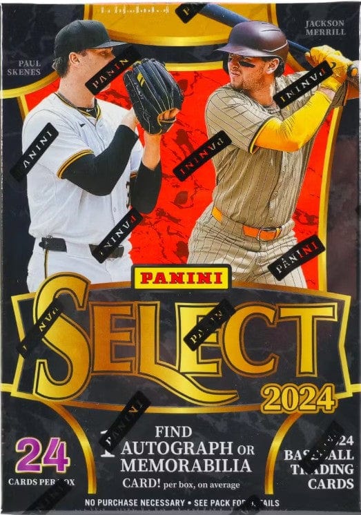 2024 Select Baseball Hobby Blaster Box (6 Packs Per Box, 4 Cards Per P ...
