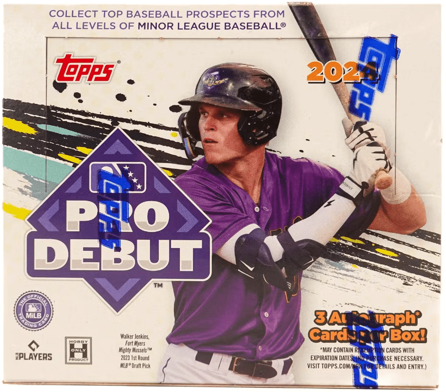 2024 Topps Pro Debut Jumbo Hobby Box (6 Packs Per Box, 24 Cards Per Pa ...