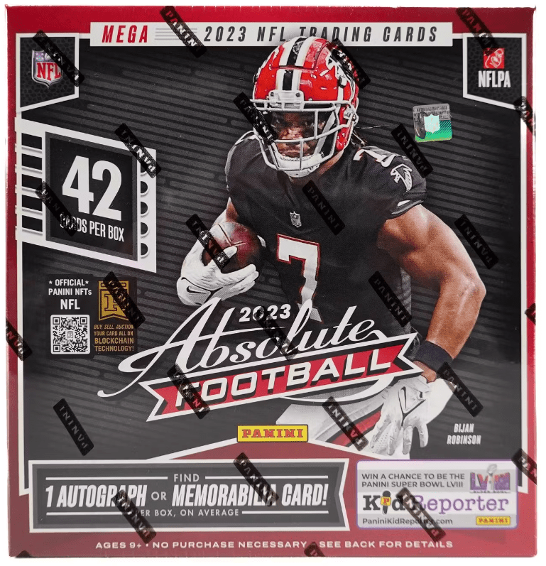 2023-24 Absolute Football Mega Box (Walmart Exclusive) (6 Packs per Bo ...