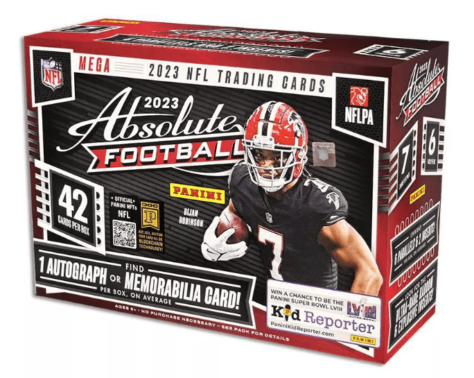 2023-24 Absolute Football Mega Box (Target Exclusive) (6 Packs per Box ...