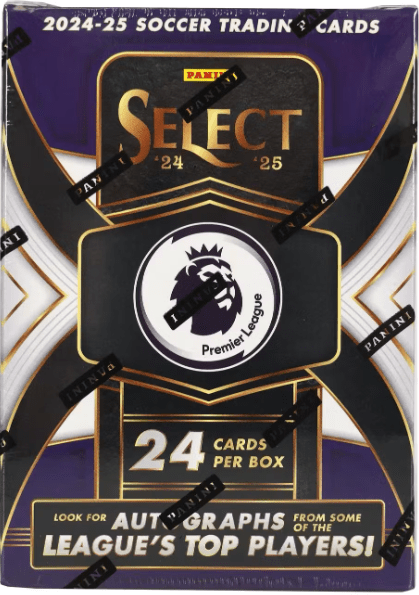 2024-25 Select EPL Soccer Blaster Box (6 Packs Per Box, 4 Cards Per Pa ...