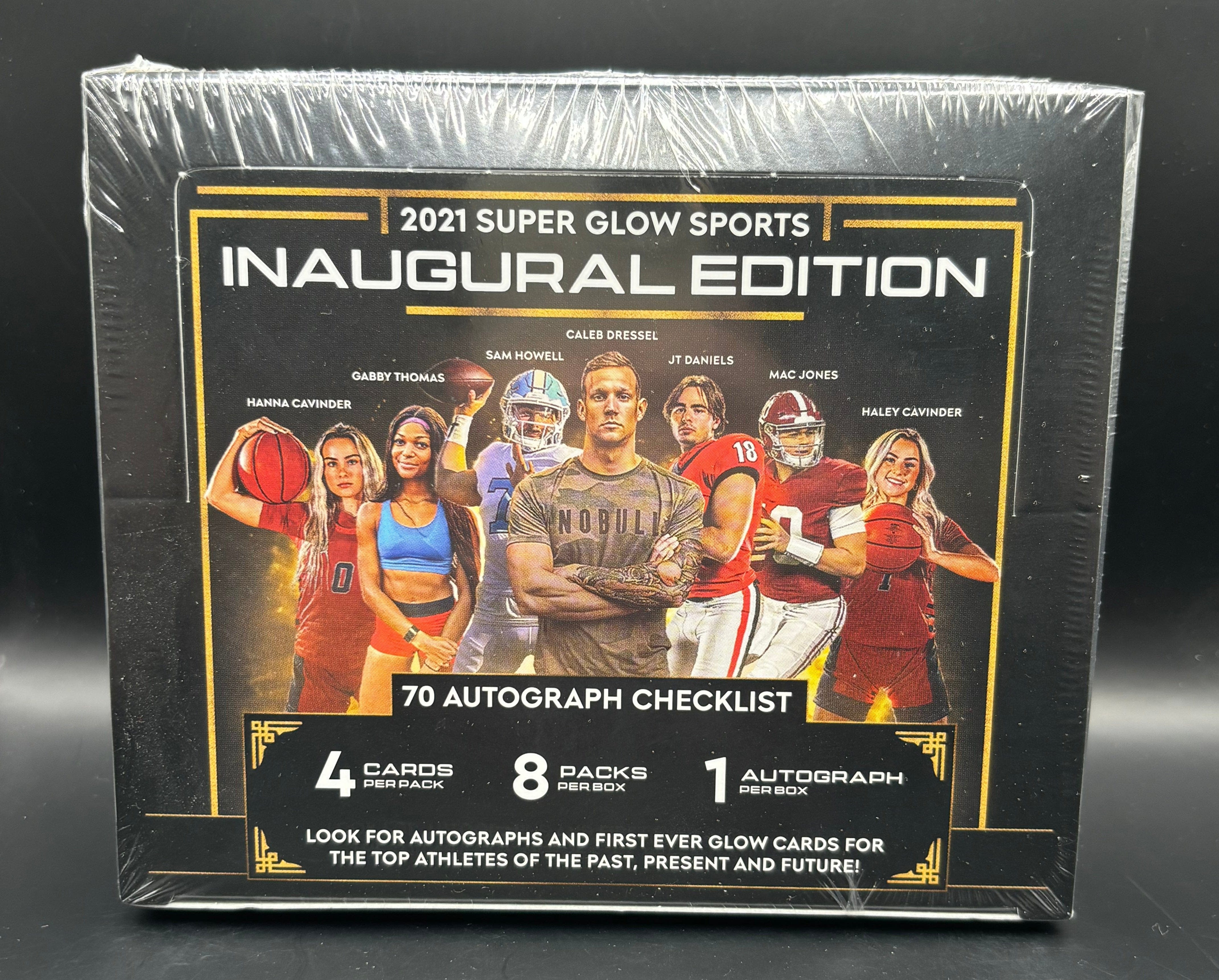 2021 Super Glow Inaugural Edition Box (8 Packs, 4 Cards Per Pack) – The ...