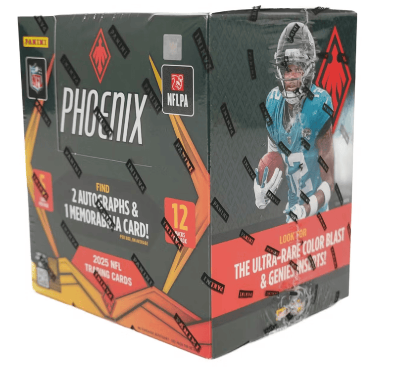 2025 Phoenix Football Hobby Box (12 Packs Per Box, 5 Cards Per Pack ...