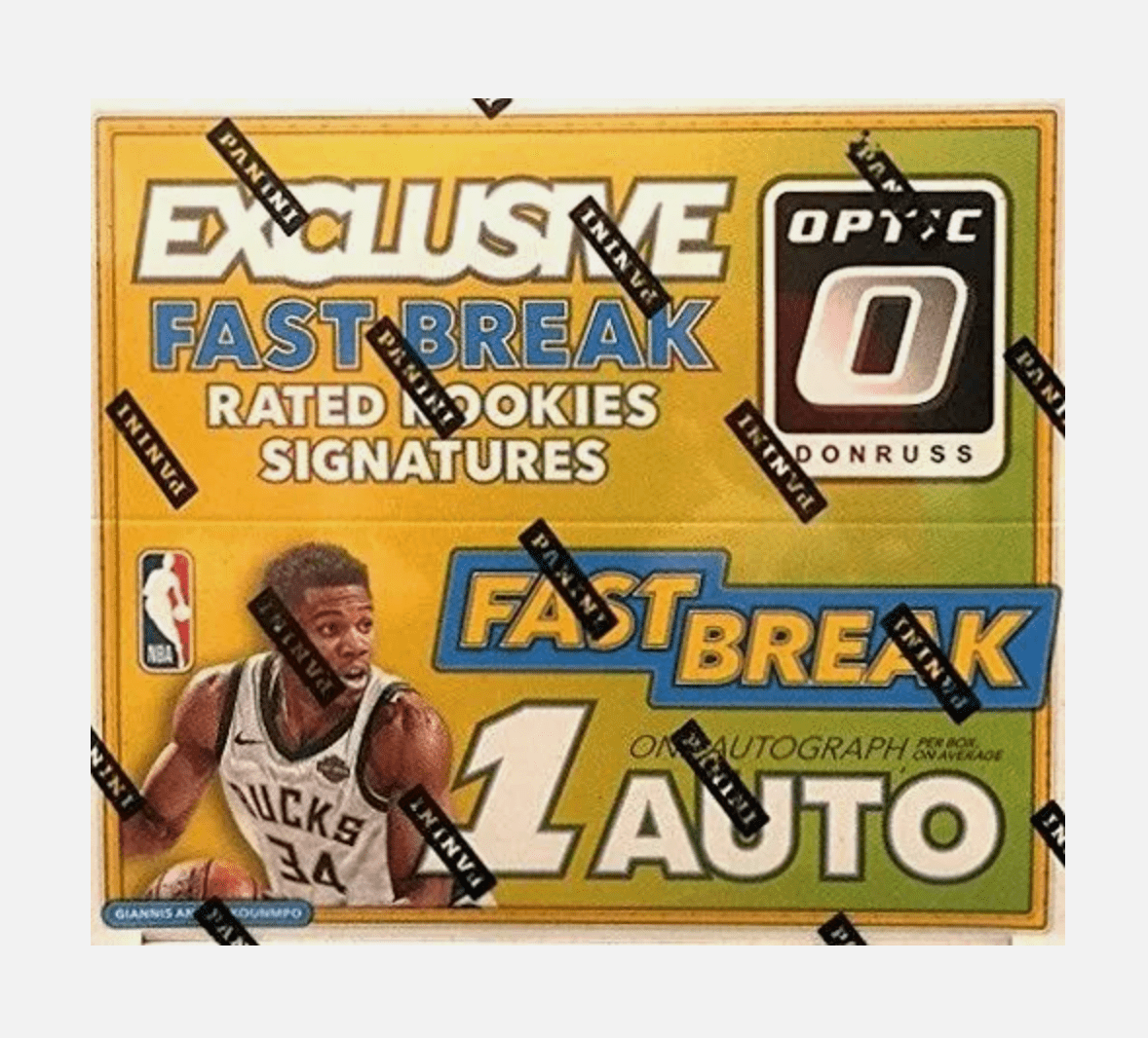 Panini Optic Basketball Fast Break Hobby Box (18 Packs, 5 Cards Per Pa ...