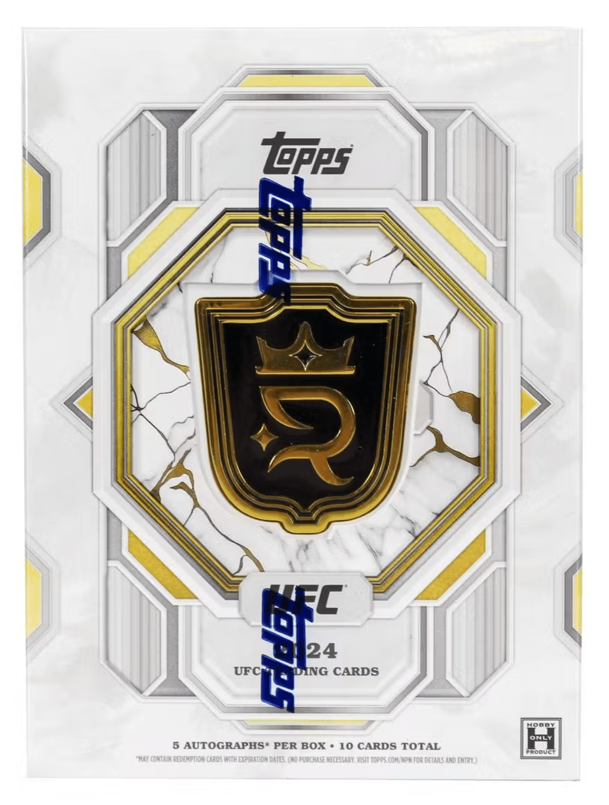 2024 Topps UFC Royalty Hobby Box (1 Pack Per Box, 10 Cards Per Pack ...