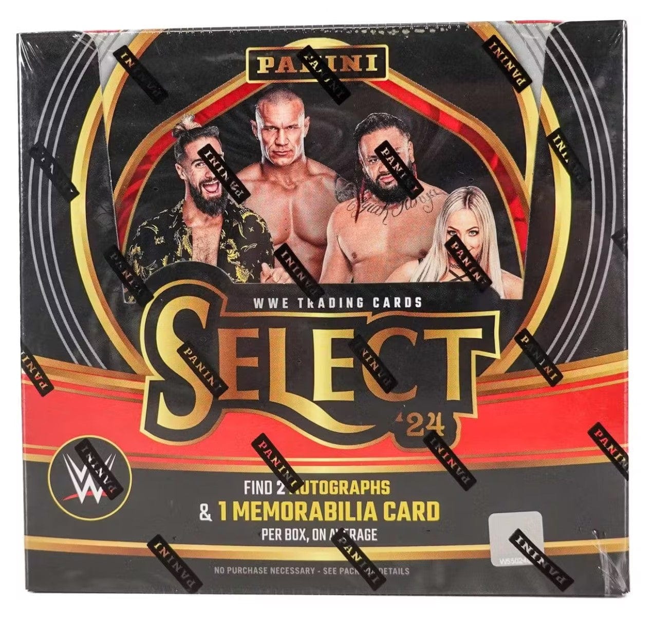 2024 Panini Select WWE Hobby Box (12 Packs Per Box, 5 Cards Per Pack ...