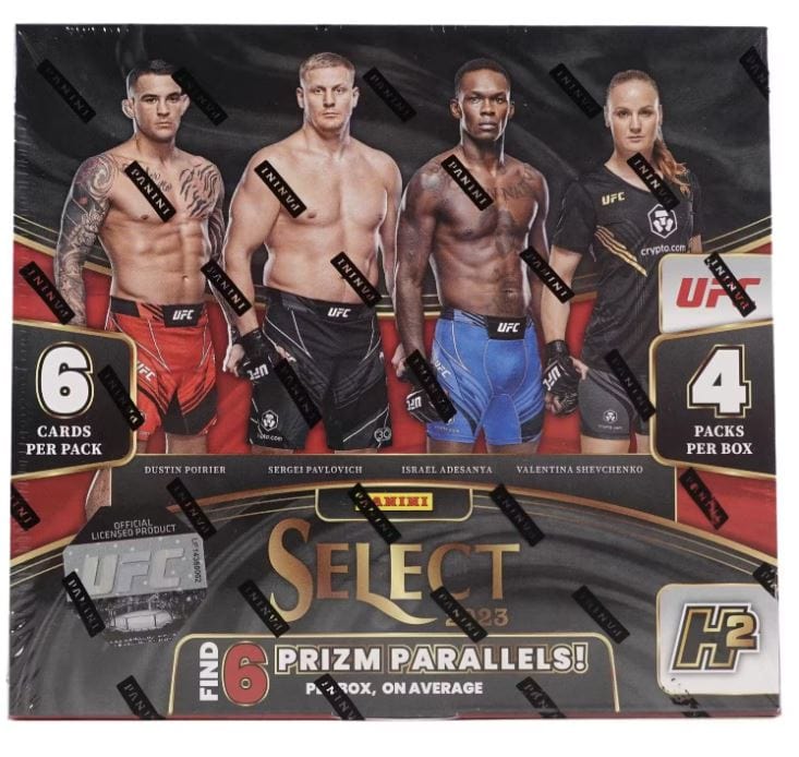 2023 Panini Select UFC H2 Hybird( 4 Packs, 6 Cards Per Pack) – The ...