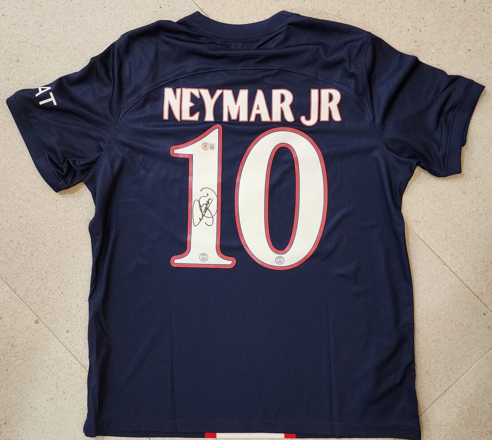 Neymar Jr. Paris Saint German Signed Jersey - Fanatics Authenticated ...